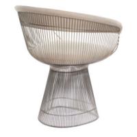 China Warren Platner Style Wire Mesh Dining Chair Armchair Modern Design for sale