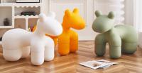 China Creative Animal Shape Pony Chair Viral Lounge Chair for Kids Adults Lazy Chair for sale