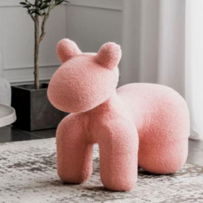 China Creative Animal Shape Pony Chair Viral Lounge Chair for Kids Adults Lazy Chair for sale