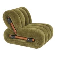 China Vintage Wrinkled Single Lounge Chair Designer Modular Lazy Sofa Furniture for sale