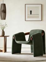 China Creative Special-Shaped Armchair Designer Fabric Single Lounge Chair Lazy Chair for sale