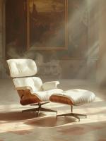 China Eames Lounge Chair and Ottoman Classic Design for Elegant Living Spaces for sale