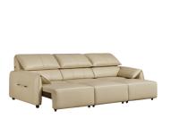 China Cream Style Multifunctional Sofa Modern Apartment Furniture With Electric Reclining for sale