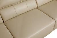 China Cream Style Multifunctional Sofa Modern Apartment Furniture With Electric Reclining for sale