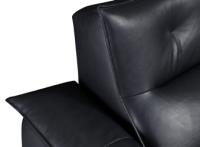 China Modern Light Luxury Black Multifunctional Sofa Apartment Furniture for sale