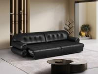 China Retro Style Convertible Noble Consort Multifunctional Living Room Sofa Modern Functional Design for sale