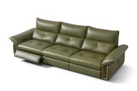China Nordic Style Reclining 3-Seater Functional Sofa For Apartment Living Room for sale