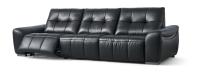 China Modern Home Theater Style Black Electric Sofa For Villa Living Room for sale