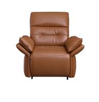 China Top-Grain Leather Power Recliner Chair Ergonomic Lounge Sofa Modern Functional Chair for sale