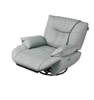 China Modern Unique Curved Back Swivel Recliner Chair for Home Living Room for sale