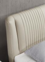 China Italian Style Light Luxury Vertical Bar Buckle Soft Bed Apartment Furniture for sale