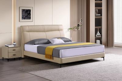 China Italian Luxury Master Bedroom Double Bed Hotel Furniture Modern Design for sale