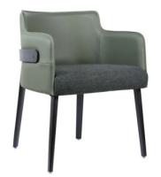 China Italian Style Luxury Dining Chairs Hotel Furniture Villa Dining Seating for sale