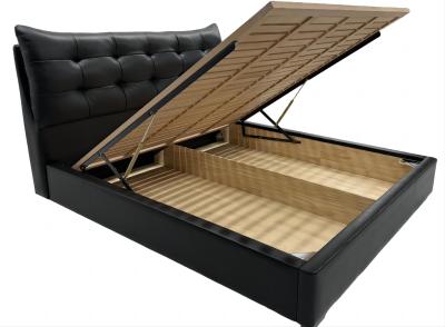 China Modern Luxury Pull Point Pneumatic Storage Bed Apartment Furniture for sale