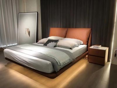 China Modern Luxury Soft Bag Suspended Bed Hotel Furniture Minimalist Design for sale