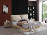 China Modern Luxury Soft Bag Suspended Bed Hotel Furniture Minimalist Design for sale