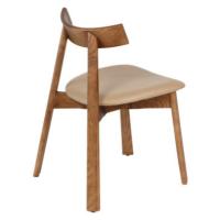 China Nordic Walnut Dining Chair Home Office Ergonomic Upholstered Kitchen Modern Dining Chair for sale