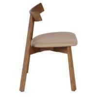 China Nordic Walnut Dining Chair Home Office Ergonomic Upholstered Kitchen Modern Dining Chair for sale