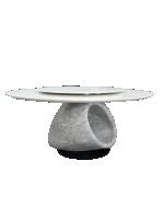 China Luxury Dining Table for Penthouse International Shipping Villas Hotels Contemporary Design for sale