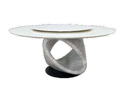China Luxury Dining Table for Penthouse International Shipping Villas Hotels Contemporary Design for sale