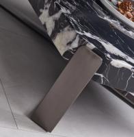 China Italian Minimalist Marble Coffee Table Side Table Combination Modern Living Room for sale
