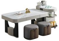 China Modern Light Luxury Mobile Tea Table Combination Multi functional Coffee Table for sale