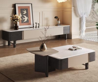China Rock Panel Modern Luxury TV Cabinet 2000*400*420mm ‌Environmentally Friendly for sale