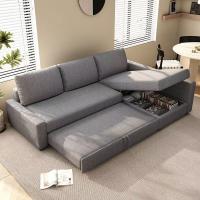 China Modern Minimalist Fabric Sofa Bed , Apartment Living Room , Bedroom for sale