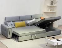 China Modern  L-shaped Sofa Bed For Living Rooms And Bedrooms for sale