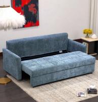 China Straight Row With Mop Bed Fabric Sofa Bed , Apartment Furniture for sale