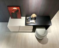 China Modern Minimalist Extendable Vanity Dresser Combo Modern Minimalist Makeup Desk for sale