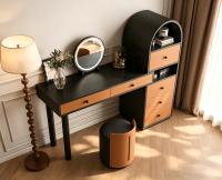 China Italian Luxury Vanity Desk LED Vanity Desk with Storage hotel furniture for sale