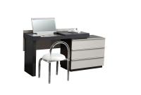 China Modern Minimalist Flip-Top Vanity Desk With Dresser Combo Hotel Furniture for sale
