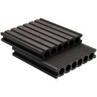 China First Generation Circular Hole Vertical Pattern Outdoor WPC Flooring for sale