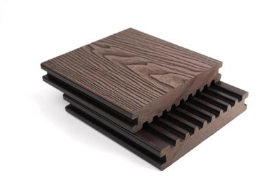 China First Generation Solid Wood Grain Outdoor WPC Flooring Weather Resistance for sale