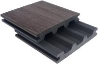China Second generation solid single-sided co extruded outdoor WPC flooring for sale
