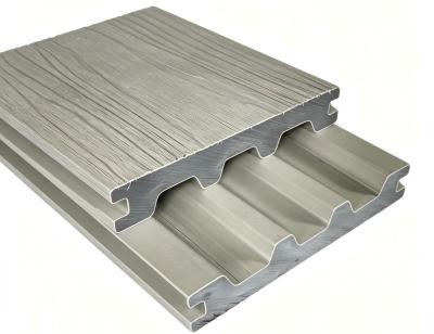 China Second generation solid double-sided co extruded outdoor WPC flooring for sale