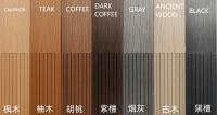 China Second generation solid double-sided co extruded outdoor WPC flooring for sale