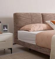 China Modern minimalist and comfortable fabric bed ，hotel furniture for sale