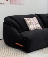 China Modern luxury fabric sofa paired with leisure chair combination for sale