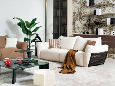 China Italian minimalist color blocking modular sofa , apartment furniture for sale