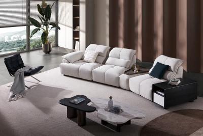 China Fashionable modular fabric sofa with side table ，Hotel furniture for sale