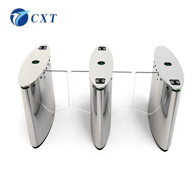 China Stainless Steels Self Protection Sliding Gate Turnstile Acrylic Swing Barrier Gate 510TY- for sale