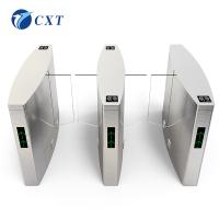China RFID Glass Swing Turnstile 201 Stainless Steel With Single Channel 510H- for sale