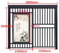 China Advertising Pedestrian Entrance Gate Automatic Outdoor For Community for sale