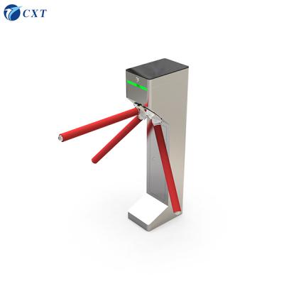 China RFID Electronic Tripod Turnstile Gate with 40 Persons/Min. Capacity and 30W/24V DC Brushless Motor for sale