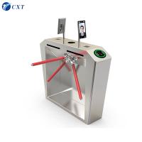 China Intelligent Butterfly Shape Tripod Turnstile Gate with 30W/24V DC Brushless Motor and 420mm*330mm*980mm Dimensions for sale