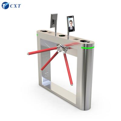 China High Performance 304 Stainless Steel Tripod Turnstile Gate with 510mm Arm Length and 1200*220*980mm Specifications for sale