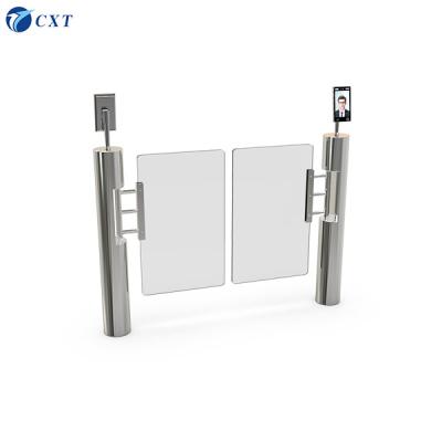 China Intelligent Swing Barrier Gate Anti Collision Acrylic Access Control Turnstile Gate 130sl for sale