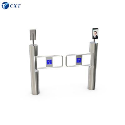 China Stainless Steel Swing Barrier Turnstile Brushless Motor For Airport 130s for sale